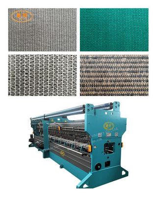 SRCP Open Cam Shade Net Making Machine With Beam / Single Needle Bar
