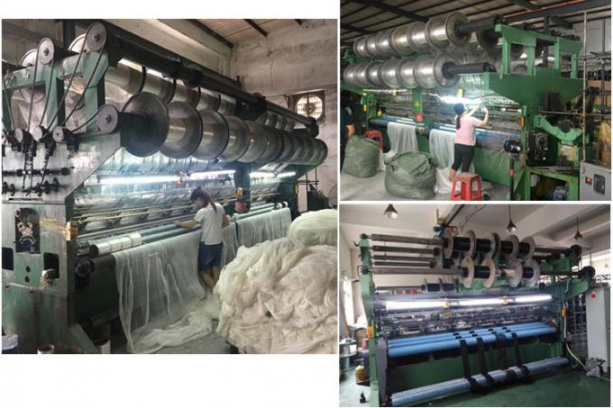 High Speed Knotless Fishnet Manufacturing Machines , Cotton Bag Making ...