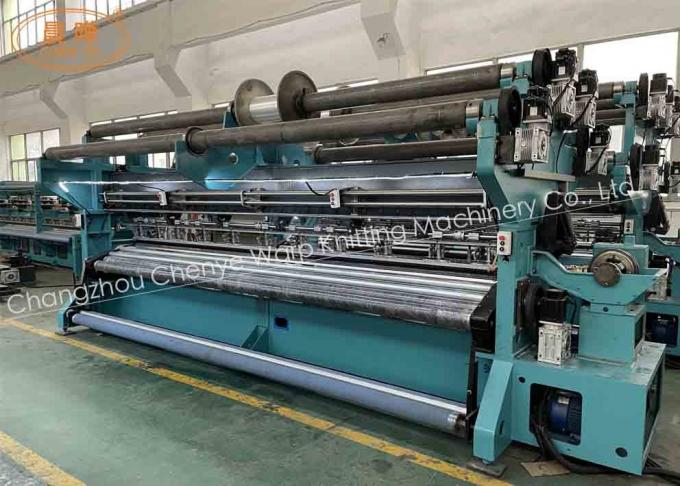 E14 Double Needle Bar Raschel Warp Knitting Machine For Folding Baby ...